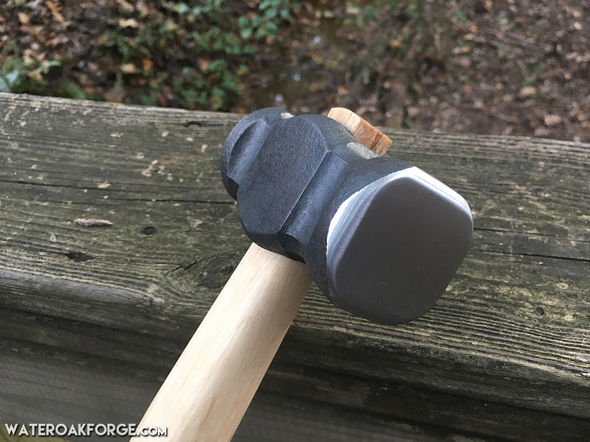 Blacksmith Rounding Hammer 2.5LB - Water Oak Forge Blacksmithing Tools ...