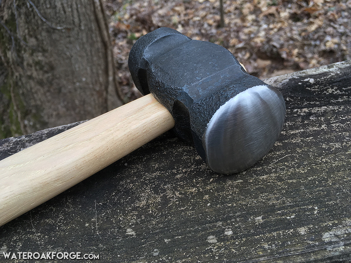 Blacksmith Rounding Hammer 3.5LB - Water Oak Forge Blacksmithing Tools ...