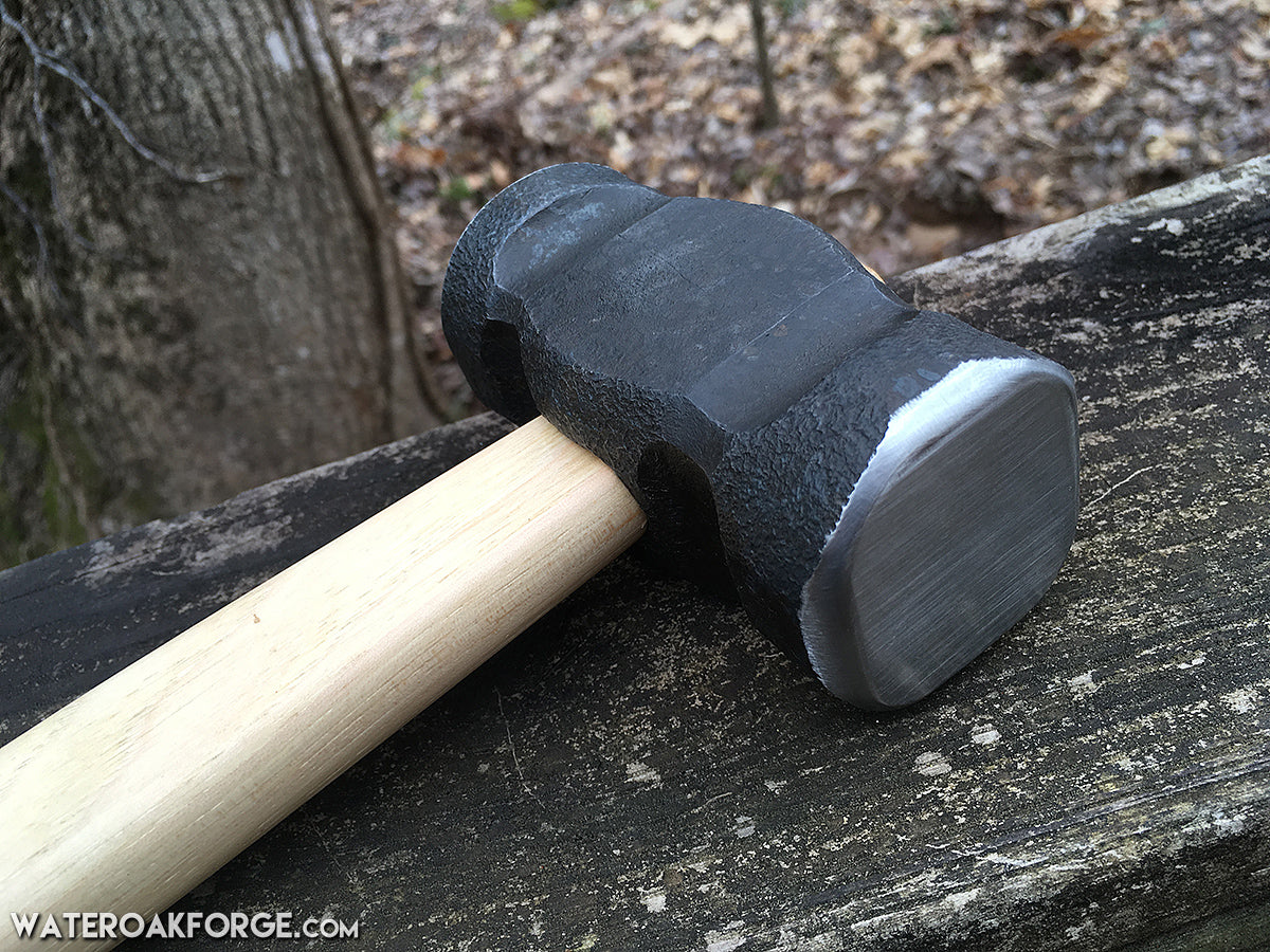Blacksmith Rounding Hammer 3.5LB - Water Oak Forge Blacksmithing Tools ...